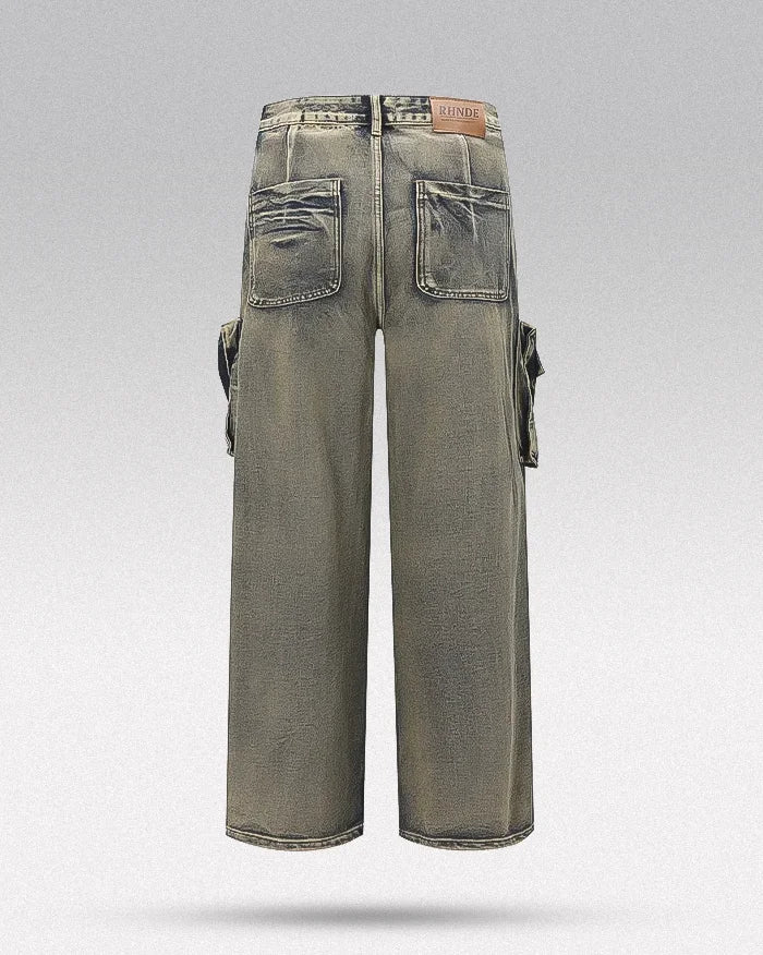 Baggy jeans men y2k "Chinaka" - TECHWEAR STORM™