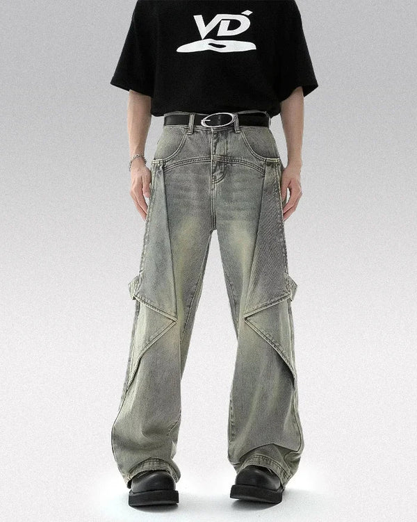 Baggy jeans Y2k men "Omitama" - TECHWEAR STORM™