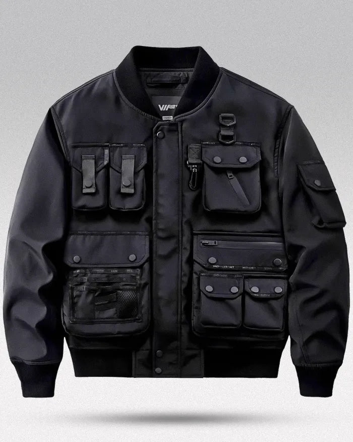 Cargo bomber jacket "Razaki"