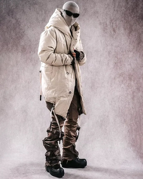 Cyberpunk coat "Nomiko" - TECHWEAR STORM™