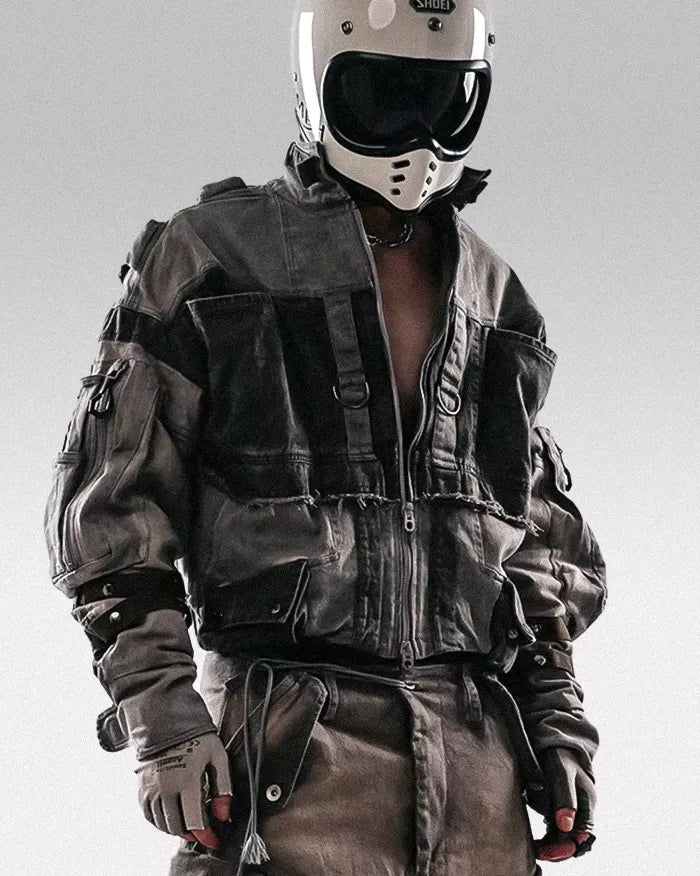 Cyberpunk futuristic jacket 
