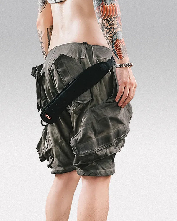 Cyberpunk Shorts "Hachino" - TECHWEAR STORM™