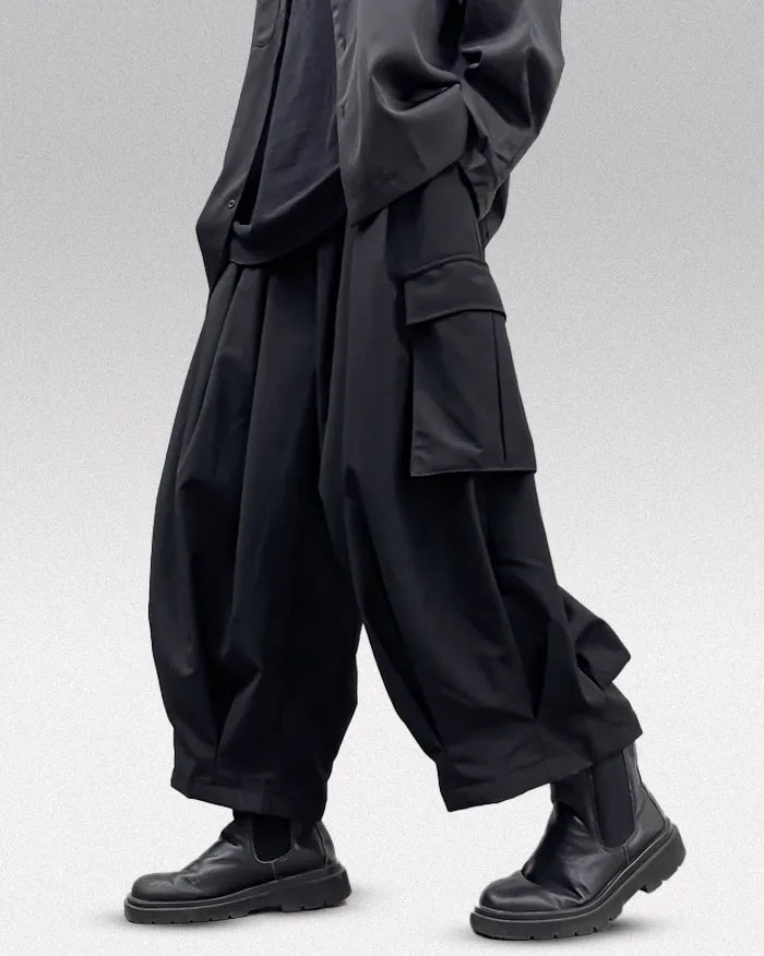 Hakama Cargo Pants "Katazu"