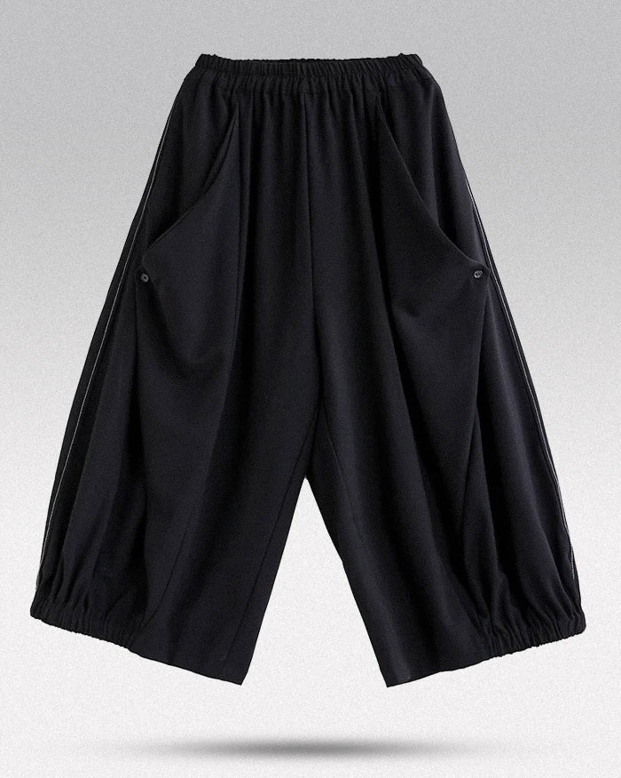 Japanese wide leg pants women "Suyama" - TECHWEAR STORM™
