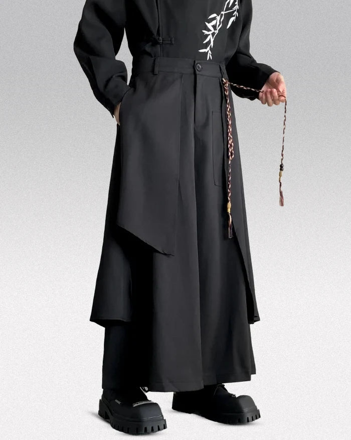 Long skirt pants "Hashima" - TECHWEAR STORM™