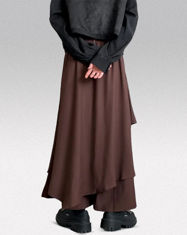 Long skirt pants "Hashima" - TECHWEAR STORM™