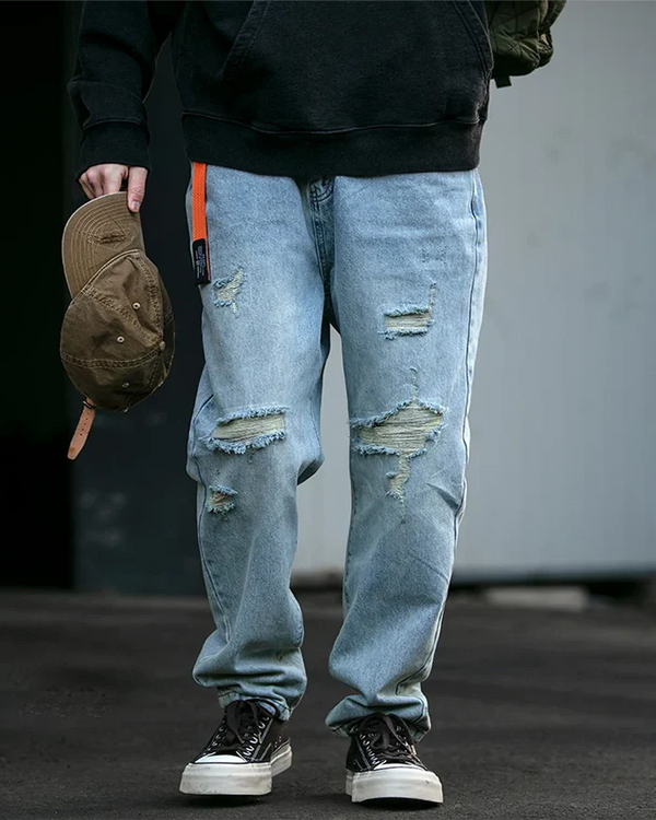 Men's ripped jeans "Onomi" - TECHWEAR STORM™