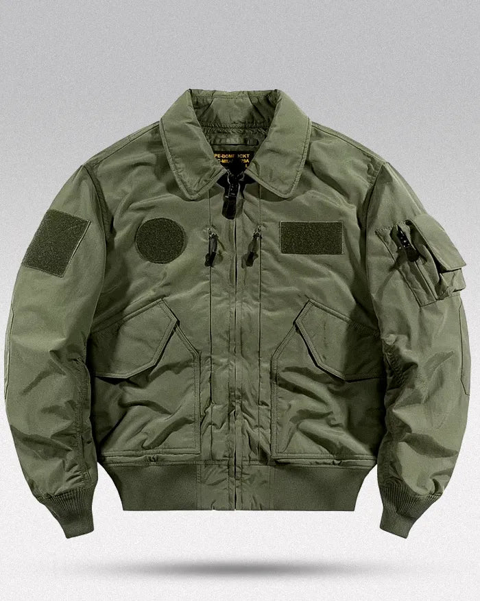 Pilot bomber jacket men's "Kanki"