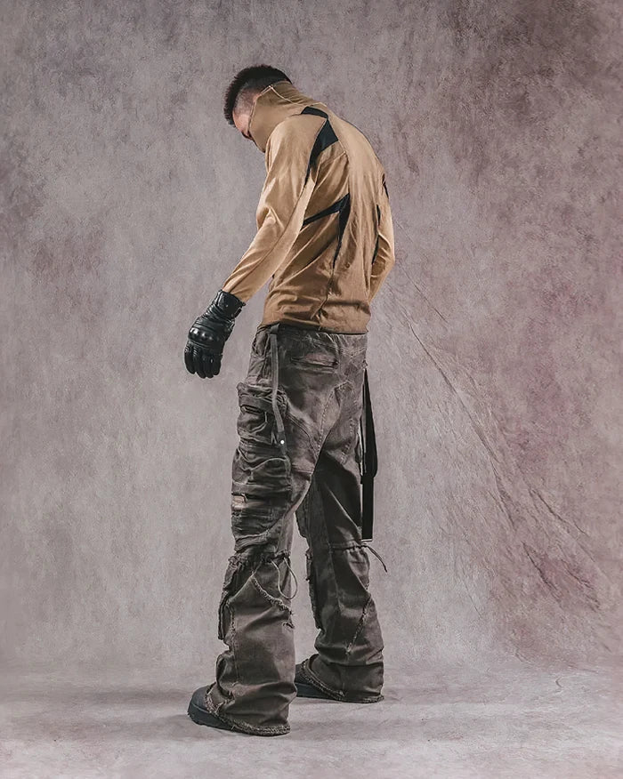 Post-apocalyptic cargo pants "Hakofu" - TECHWEAR STORM™