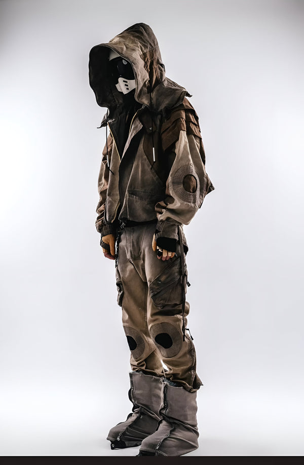 Post apocalyptic jacket "Gamaki" - TECHWEAR STORM™