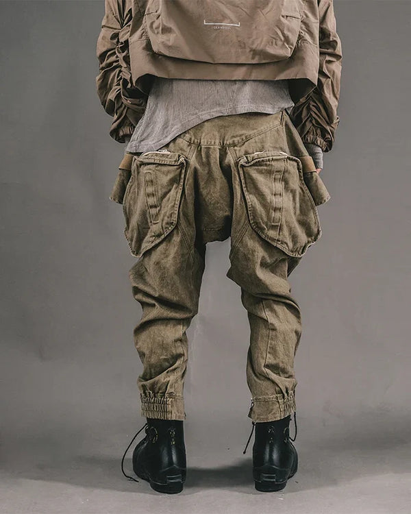 Post apocalyptic pants "Kehara" - TECHWEAR STORM™