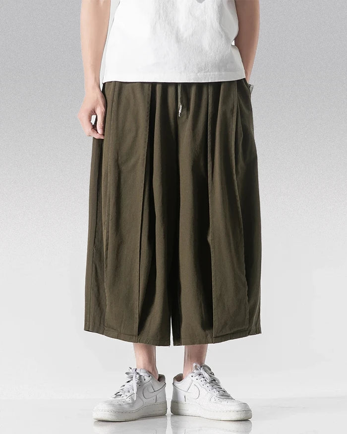 Short hakama pants "Kamoga" - TECHWEAR STORM™