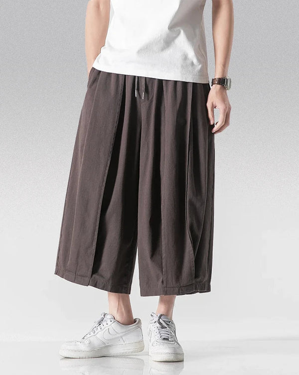 Short hakama pants "Kamoga" - TECHWEAR STORM™