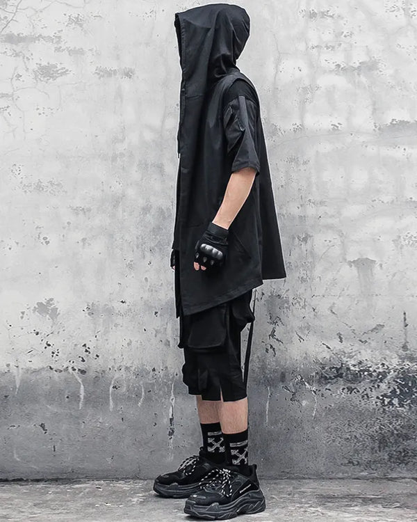 Sleeveless Modern Cloak "Yame" - TECHWEAR STORM™