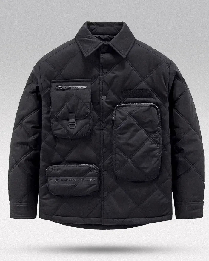 Techwear Padded Jacket "Bihiro"