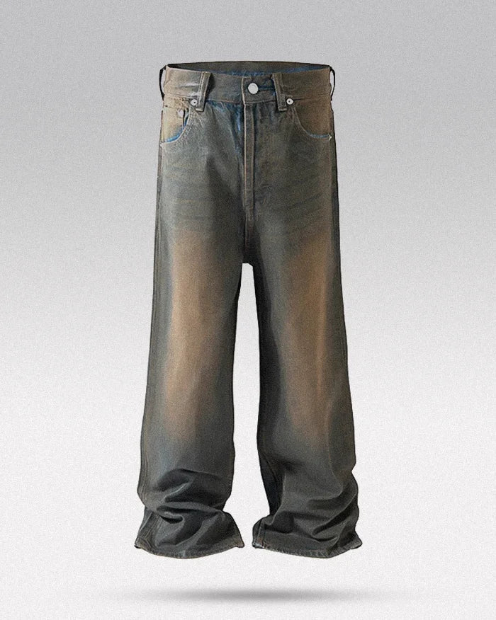 Wax coated jeans jeans "Nomi" - TECHWEAR STORM™