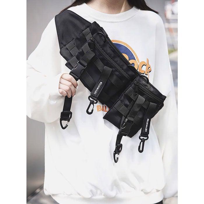 ’wicci’ Chest Bag 3 Pieces - TECHWEAR STORM™