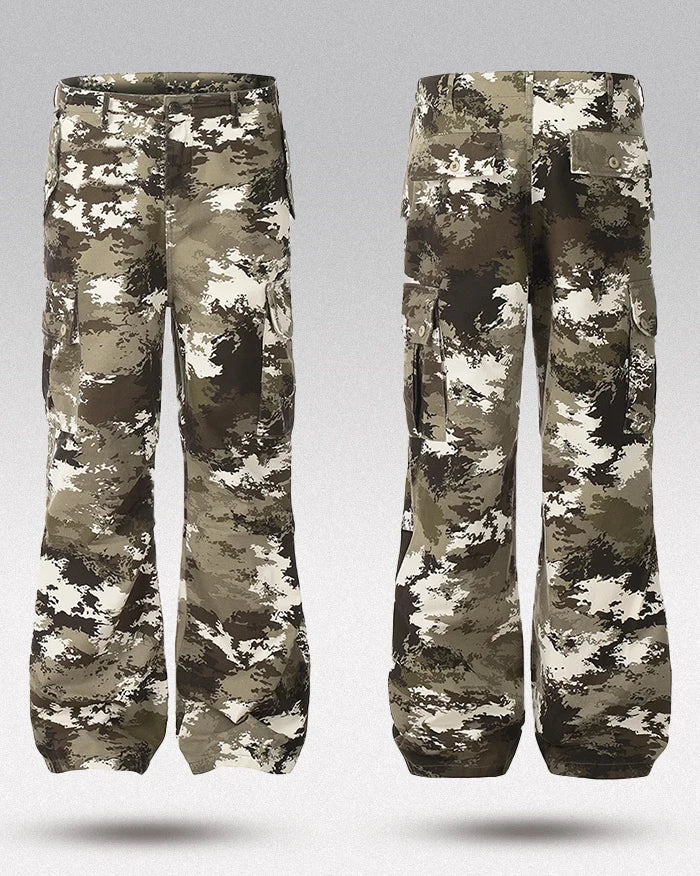 Y2k camo pants "Bukawa" - TECHWEAR STORM™